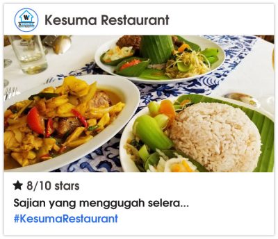 Kesuma Restaurant : Keunikan, Menu, Harga - Homestay di Jogja